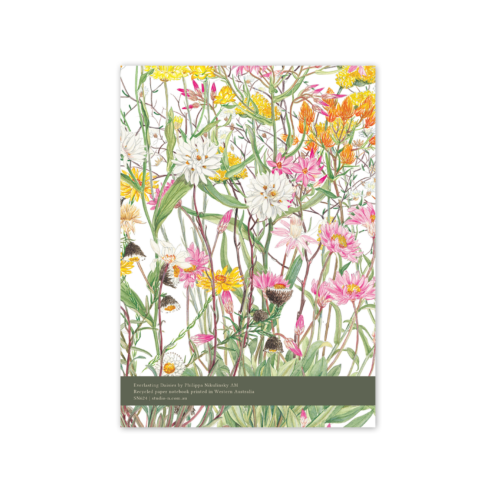 Everlasting Daisies A5 Notebook – STUDIO NIKULINSKY